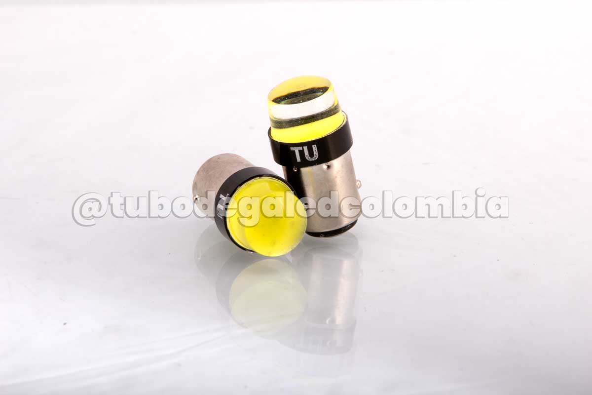 Bombillo 1157 siliconado para stop tipo microled COB 12V de alta ... Bombillo 1157 siliconado para stop tipo microled COB 12V de alta ...
