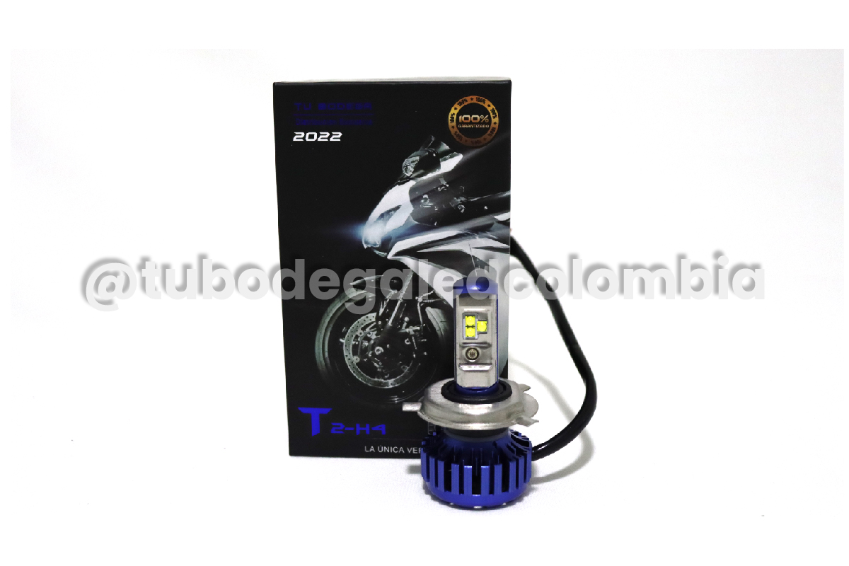 Bombillo TURBO LED H4 - 8000 Lúmenes (Reales - Alta Potencia) - Altas ...