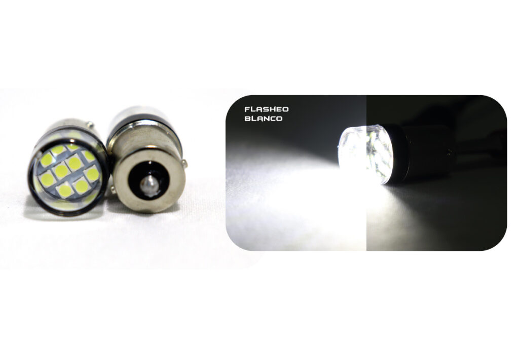 Bombillo Led Direccional y flasheo (blanco y amarillo) - Tu Bodega Led ...