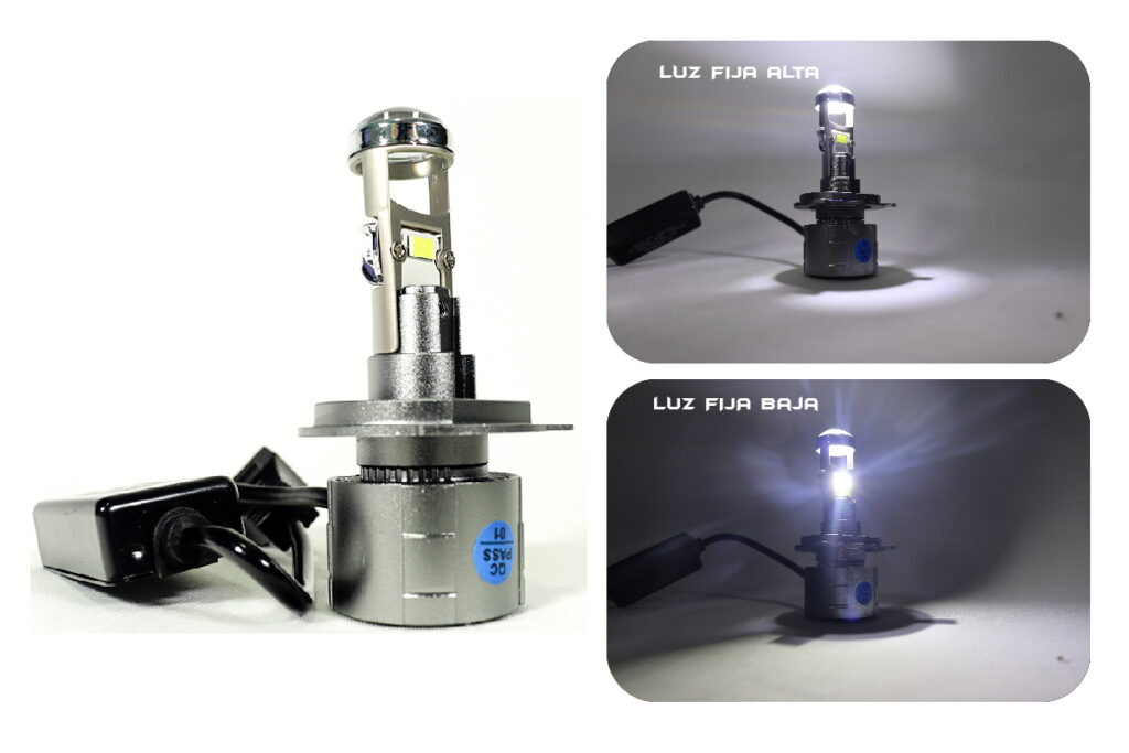 Bombillo LED con mini lupa - Luz Blanca